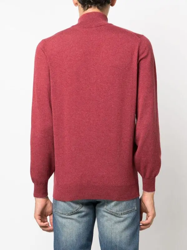 Brunello Cucinelli Half-zip Cashmere Jumper