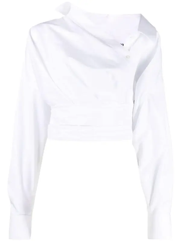 Alexander Wang Wrap Cotton Shirt