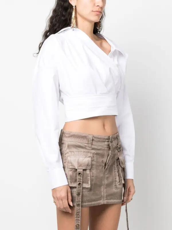 Alexander Wang Wrap Cotton Shirt