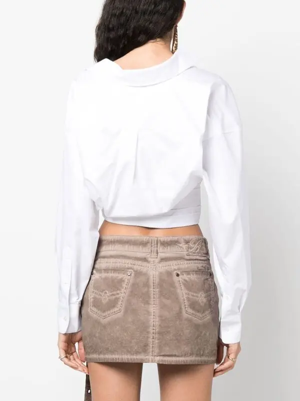 Alexander Wang Wrap Cotton Shirt