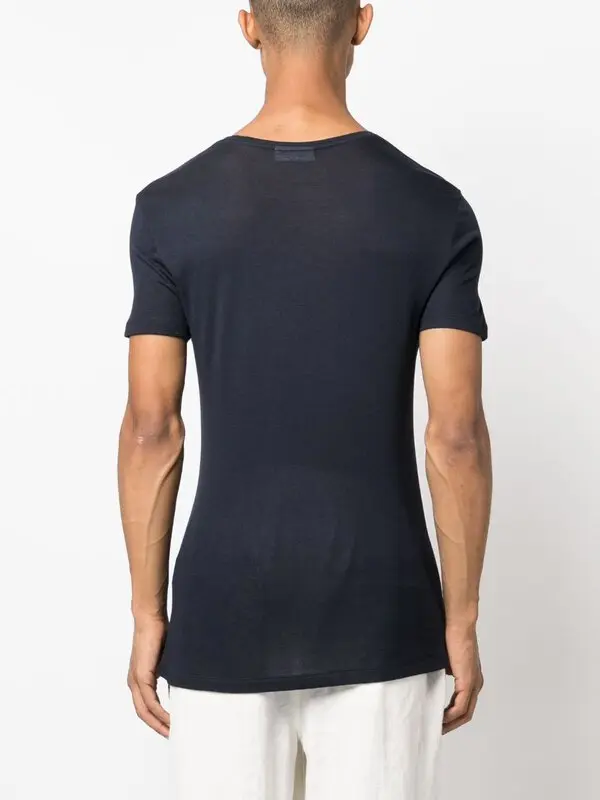Orlebar Brown Ob-t Cotton-cashmere T-shirt - Blue