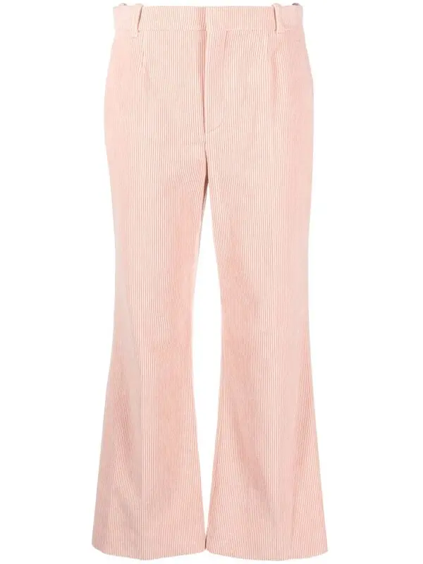 Chloé Cropped Corduroy Trousers
