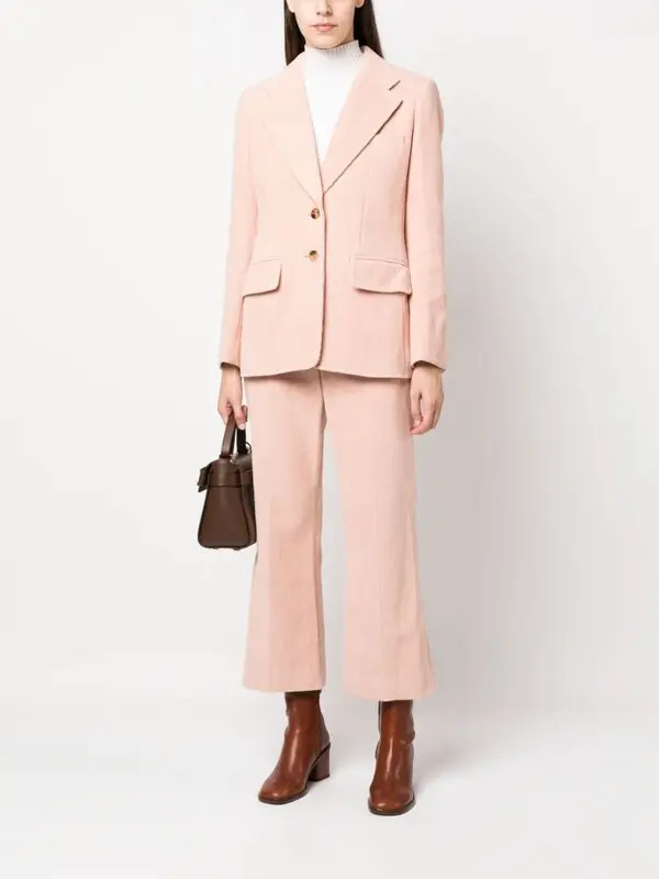 Chloé Cropped Corduroy Trousers