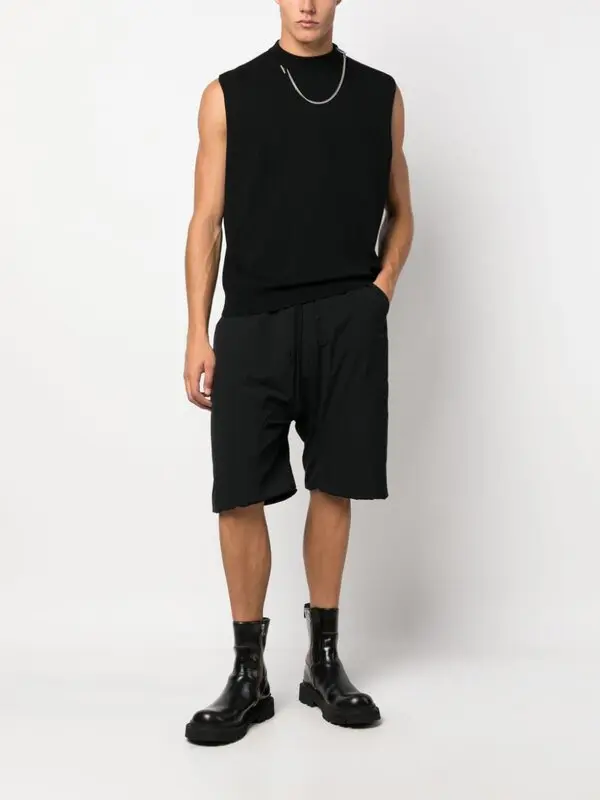 THOM KROM Elasticated-waist Drop-crotch Shorts