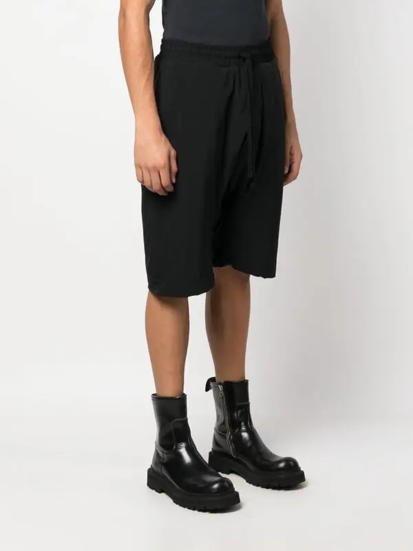 THOM KROM Elasticated-waist Drop-crotch Shorts