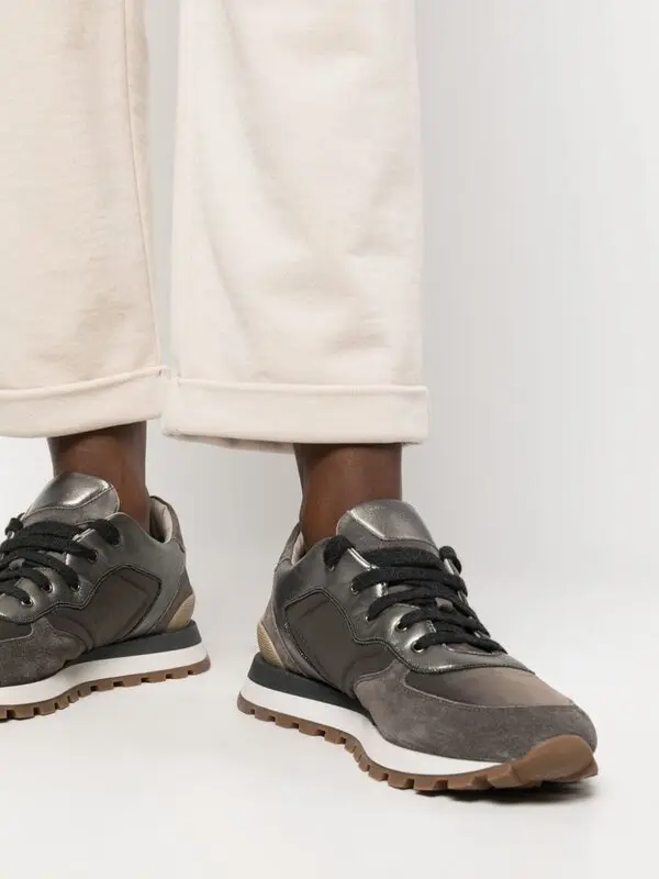 Brunello Cucinelli Pleated Drawstring Cropped Trousers