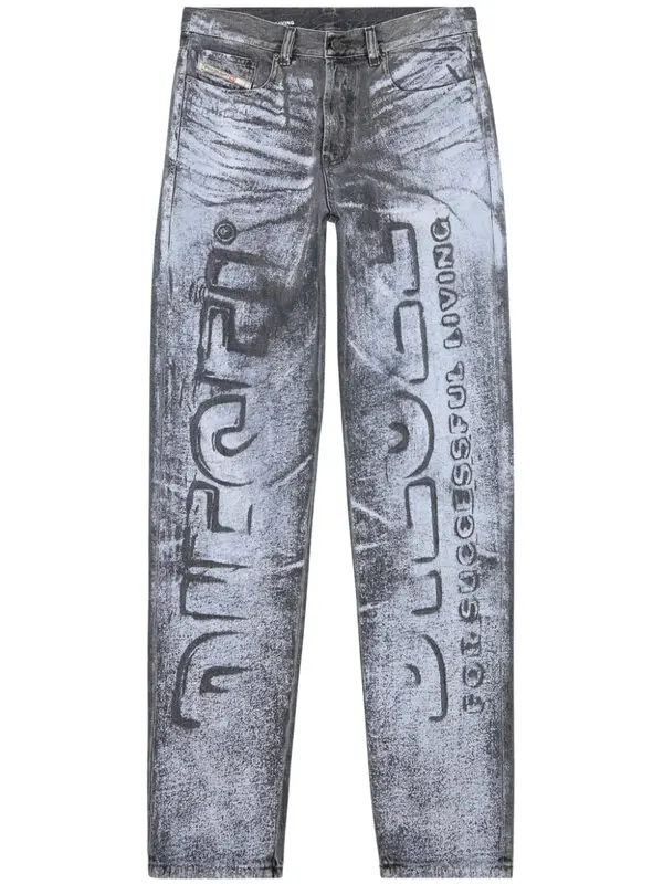 DIESEL® 2010 D-macs 007t5 Straight-leg Jeans