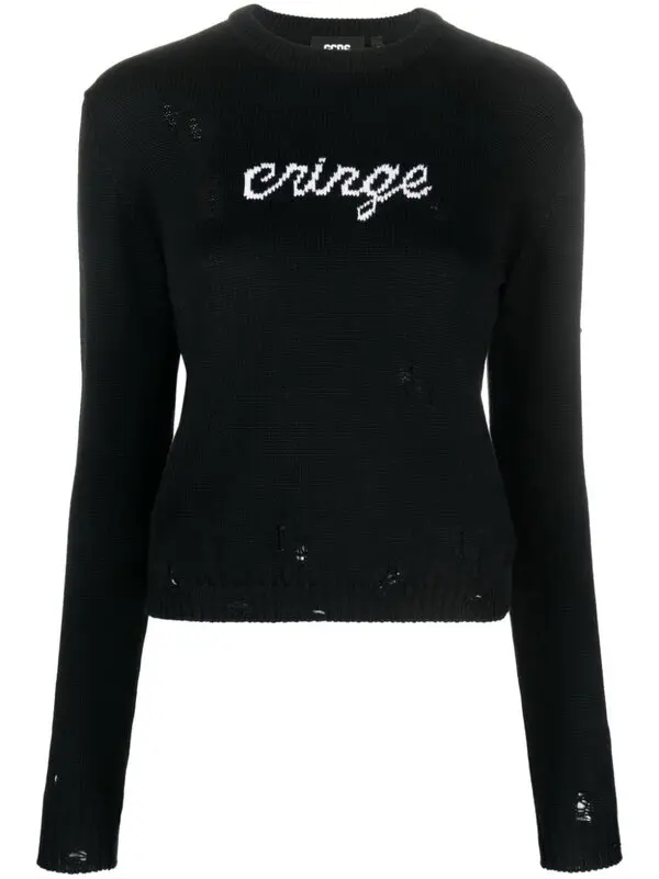 Gcds Intarsia-knit Jumper