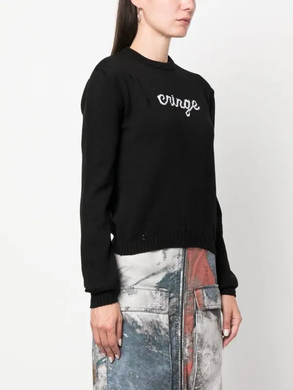 Gcds Intarsia-knit Jumper
