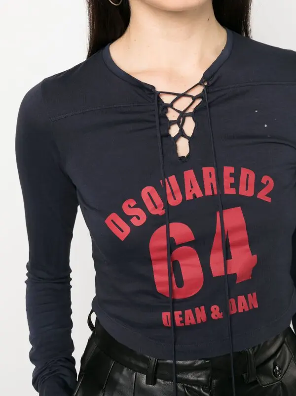 Dsquared2 Logo-print Long-sleeve Sweatshirt
