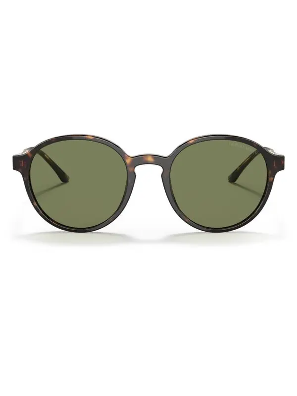 Giorgio Armani Panto Round-frame Sunglasses