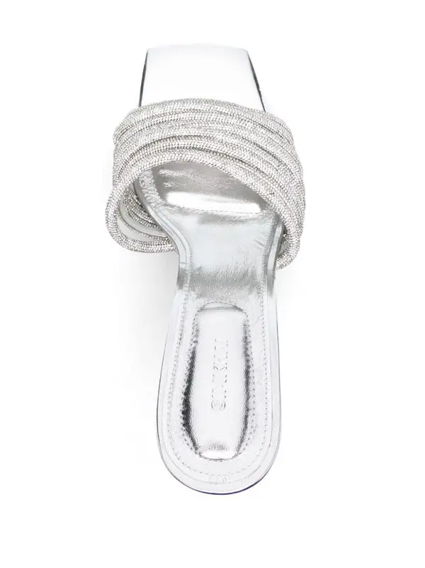 Simkhai Lena Crystal-embellished Sandals