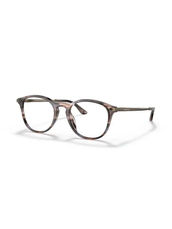 Giorgio Armani Panto Round-frame Glasses