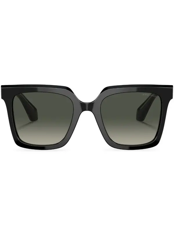 Giorgio Armani Oversized Sunglasses - Black