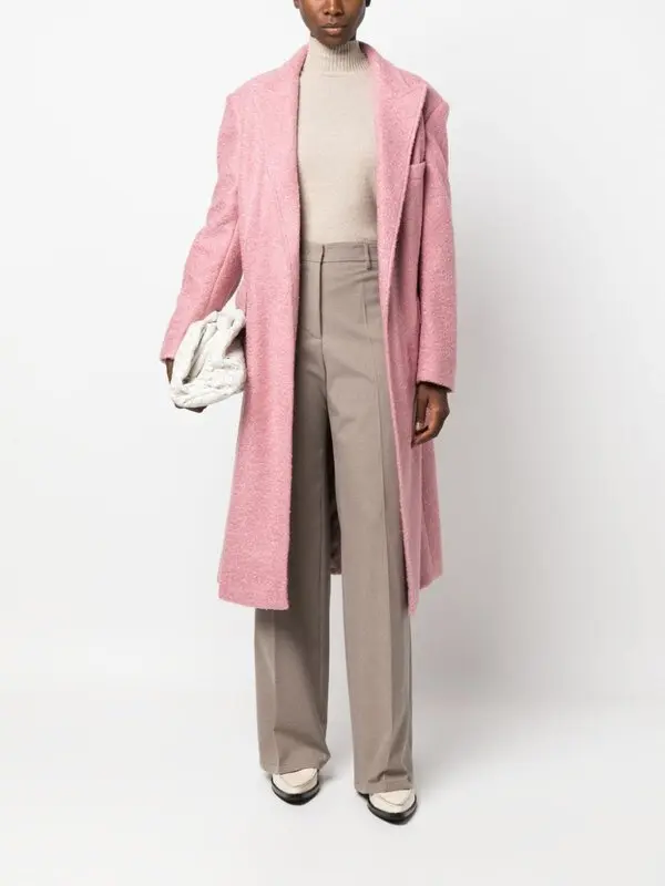 BLANCA VITA Camelia Felted Long Coat