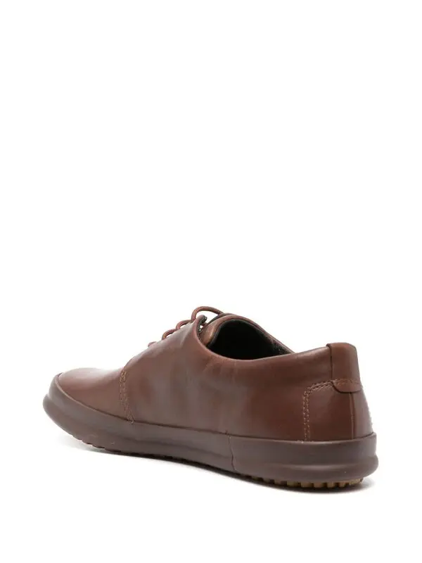 Camper Chasis Leather Derby Shoes