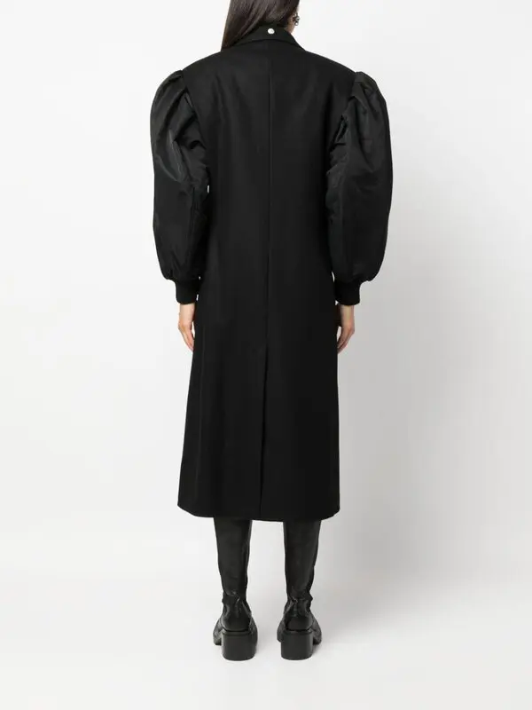 Simone Rocha Double-breasted Wool-blend Coat