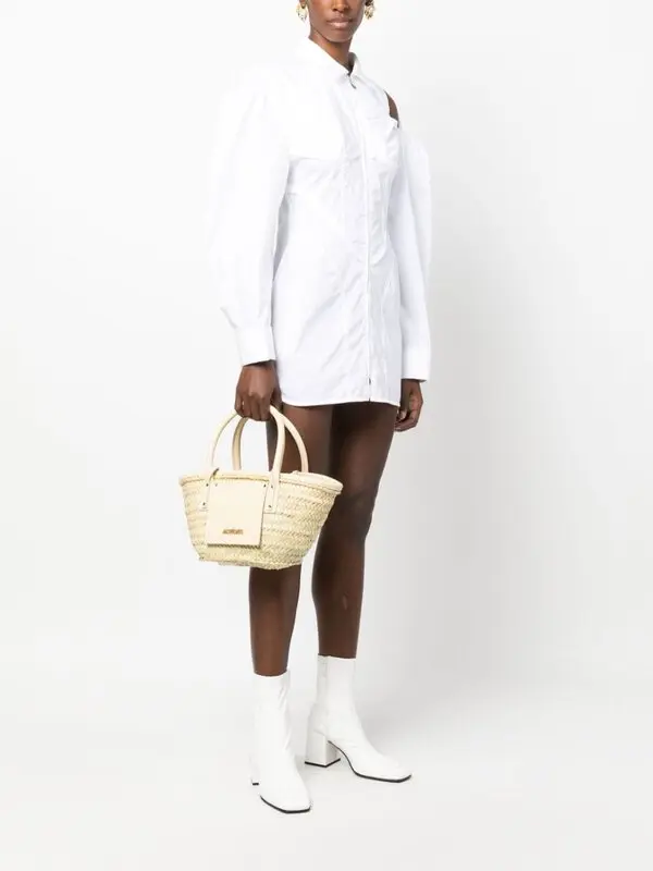 Jacquemus Small The Soli Tote Bag - Neutrals