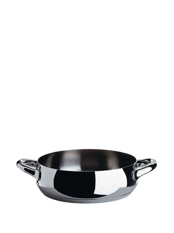 ALESSI Low Stainless Steel Casserole Pot