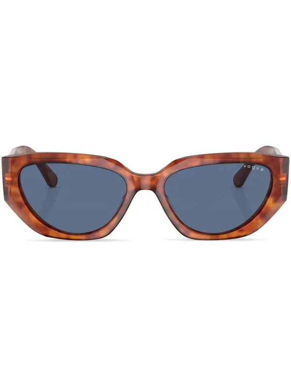 Vogue Eyewear Tortoiseshell Cat-Eye Sunglasses - Brown  display picture 2