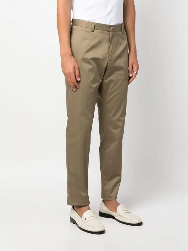 Dolce & Gabbana Linen Chinos - Green