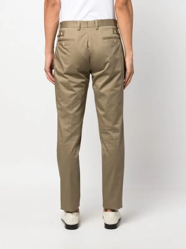 Dolce & Gabbana Linen Chinos - Green
