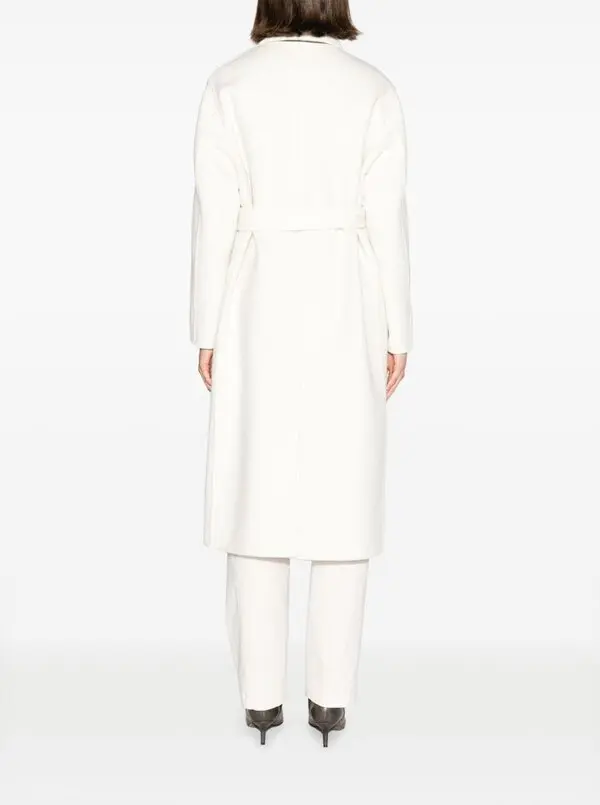 Brunello Cucinelli Single-breasted Belted Coat
