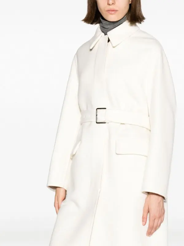 Brunello Cucinelli Single-breasted Belted Coat