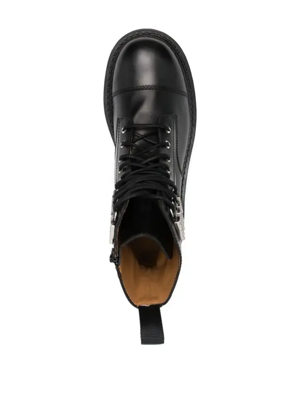 TOGA VIRILIS Lace-up Ankle Leather Boots