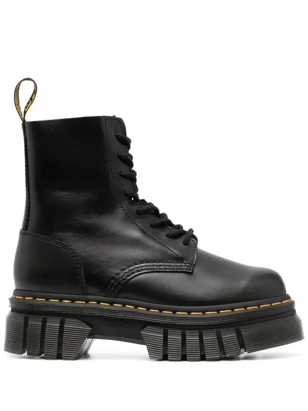 Dr. Martens Audrick 8-eye Lux Boots - Black