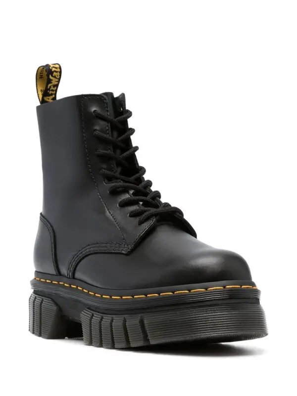 Dr. Martens Audrick 8-eye Lux Boots - Black