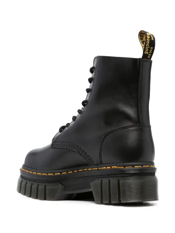 Dr. Martens Audrick 8-eye Lux Boots - Black