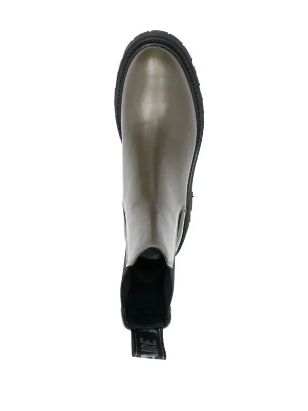 Zadig&Voltaire 65mm Leather Ankle Boots - Green
