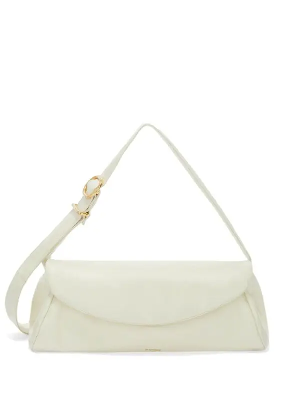 JIL SANDER Cannolo Grande Bag - White
