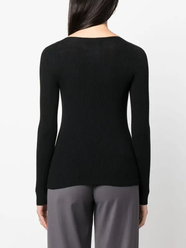 Emporio Armani Seamless Ribbed-knit Jumper
