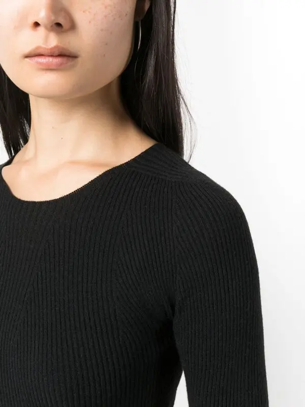 Emporio Armani Seamless Ribbed-knit Jumper