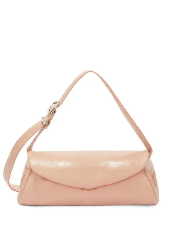 JIL SANDER Cannolo Grande Leather Bag - Pink