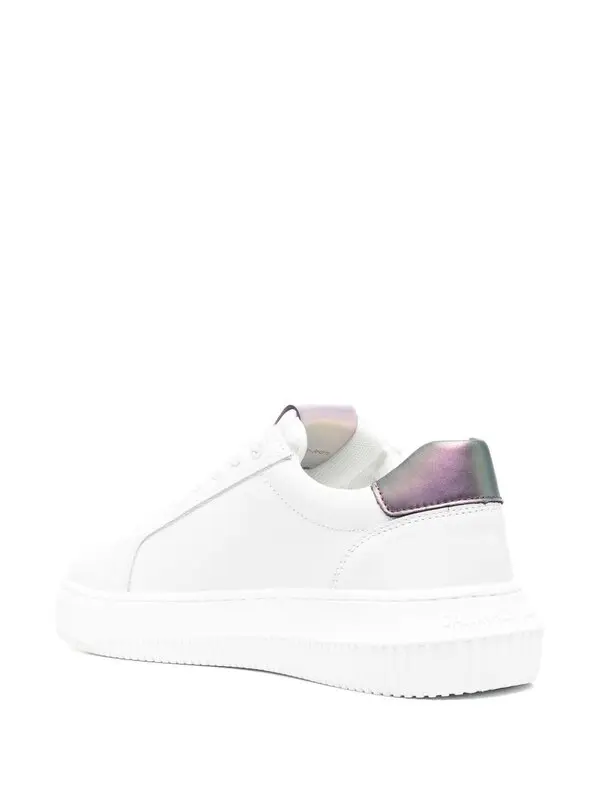Calvin Klein Iridescent-effect Low-top Sneakers