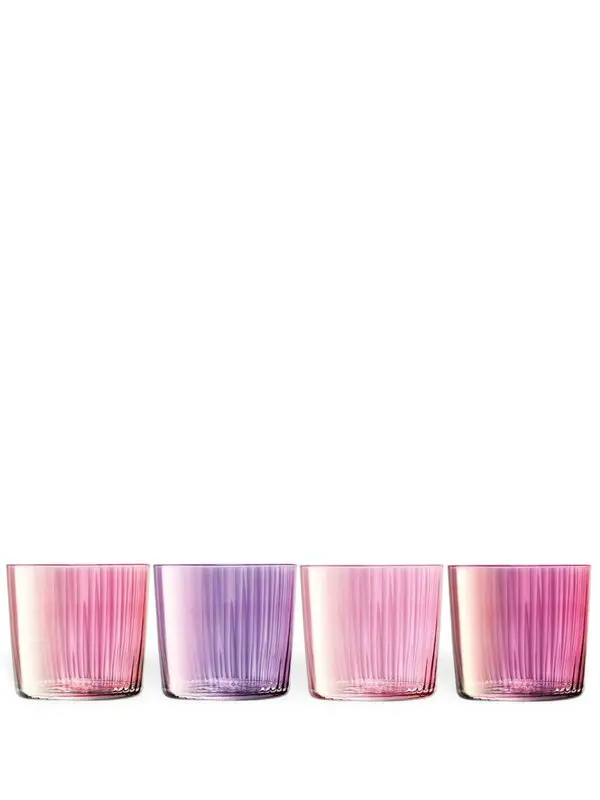 LSA INTERNATIONAL Gems Tumbler Glasses - Pink