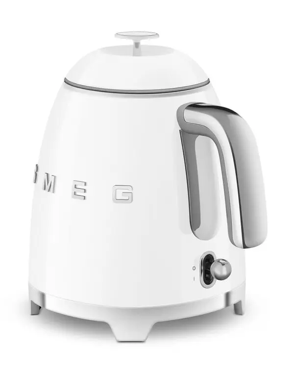SMEG Mini Stainless Steel Kettle - White