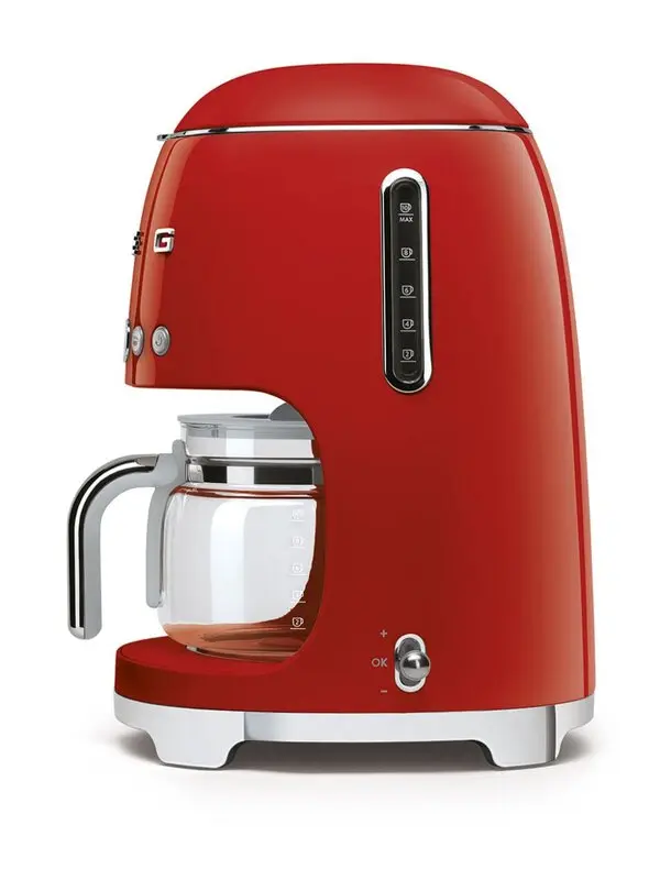 SMEG Drip Coffee Machine - Red