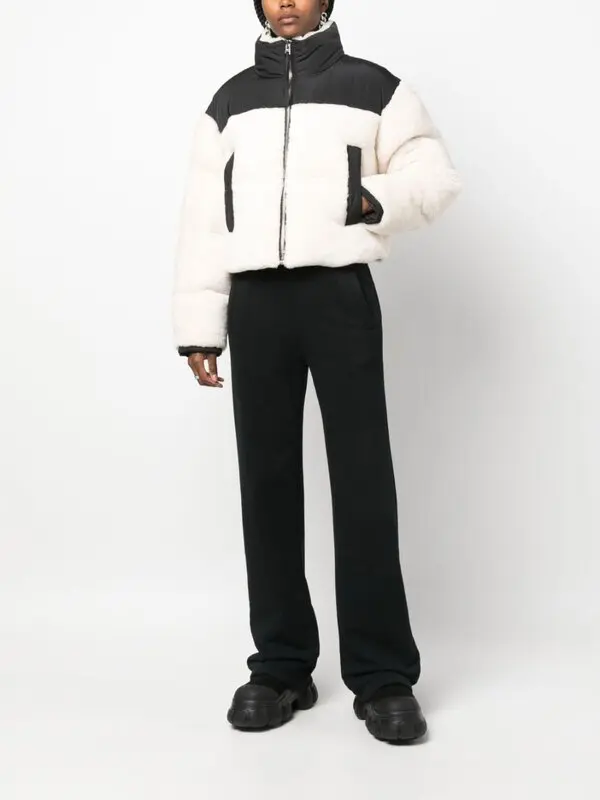 SHOREDITCH SKI CLUB Maya Shearling Puffer Jacket