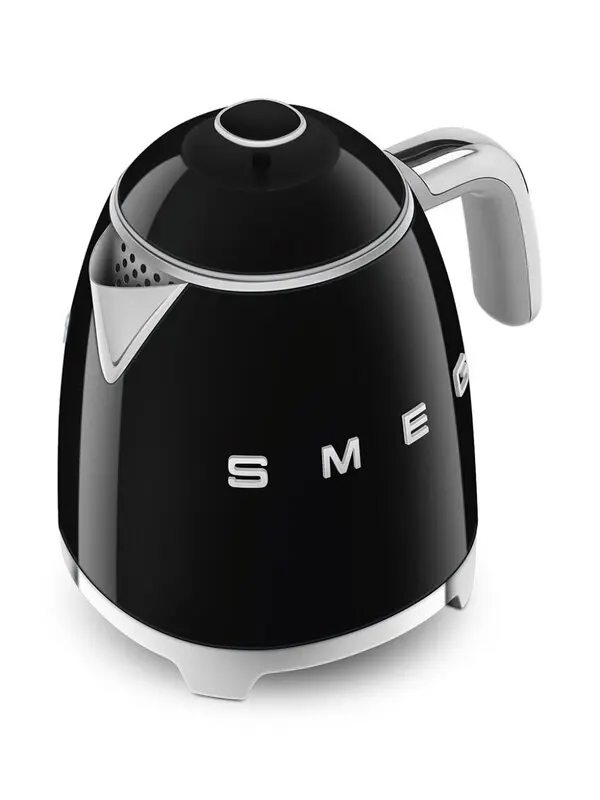 SMEG Mini Stainless Steel Kettle - Black