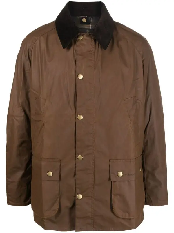 Barbour Ashby Wax Jacket - Brown