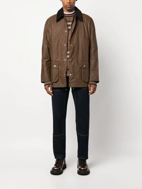 Barbour Ashby Wax Jacket - Brown