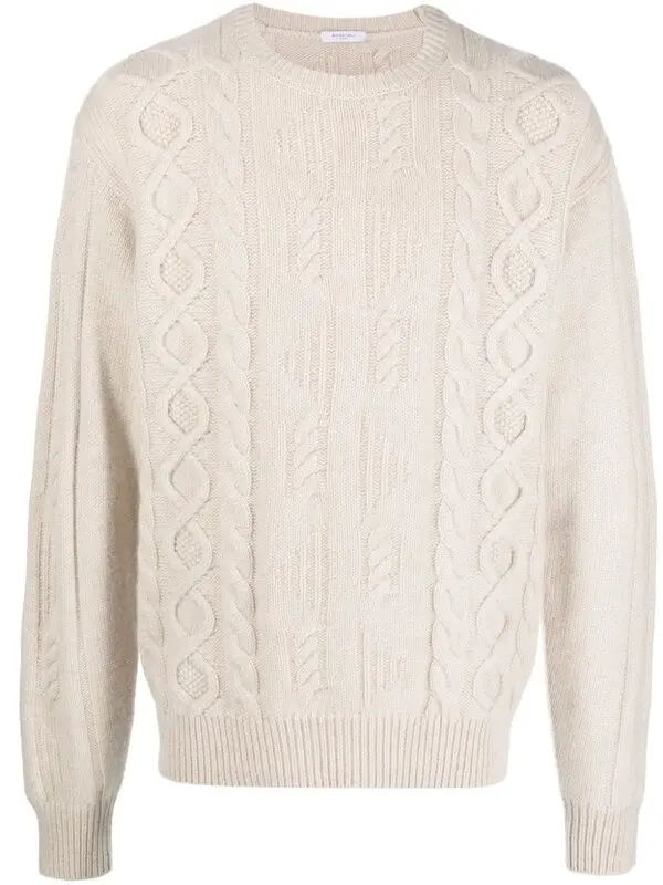 Boglioli Cable-knit Cashmere Jumper