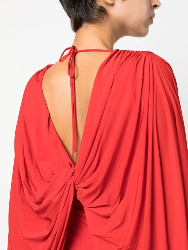 Giuseppe Di Morabito Flower Detail Mini Dress - Red