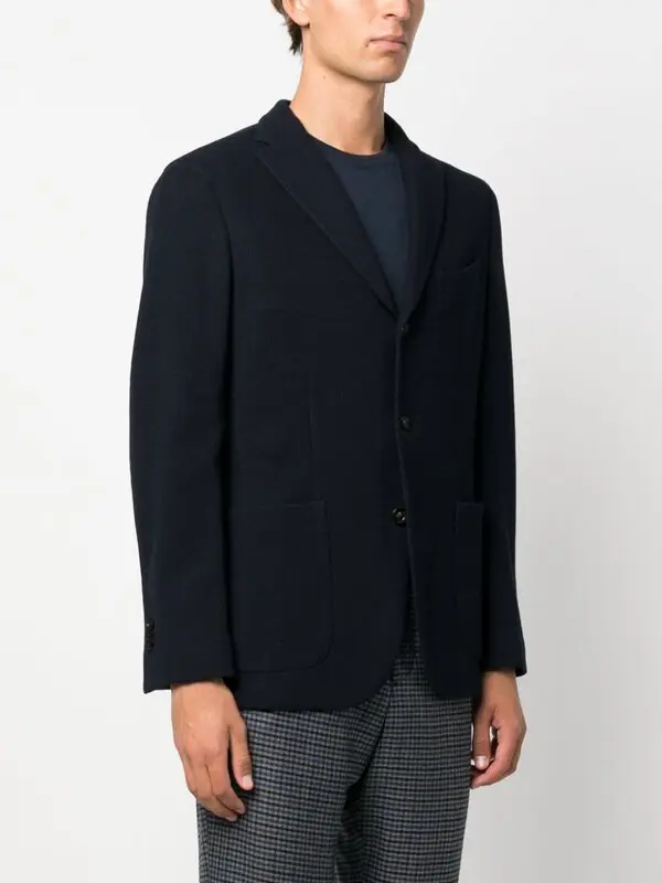 Boglioli Single-breasted Knitted Blazer