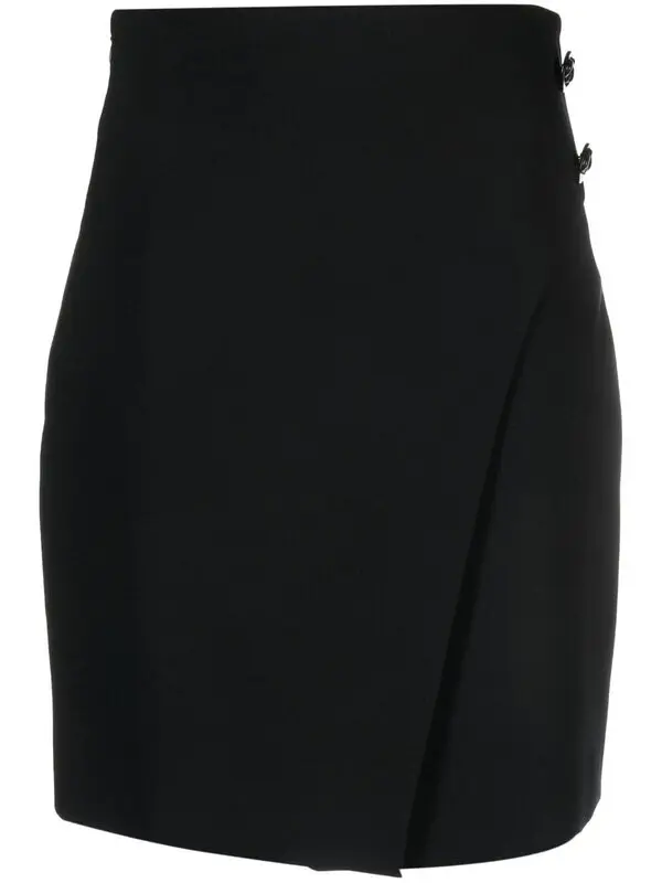 GENNY High-waisted A-line Mini Skirt