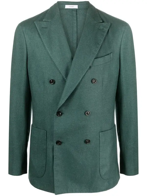 Boglioli Wide-lapel Double-breasted Blazer